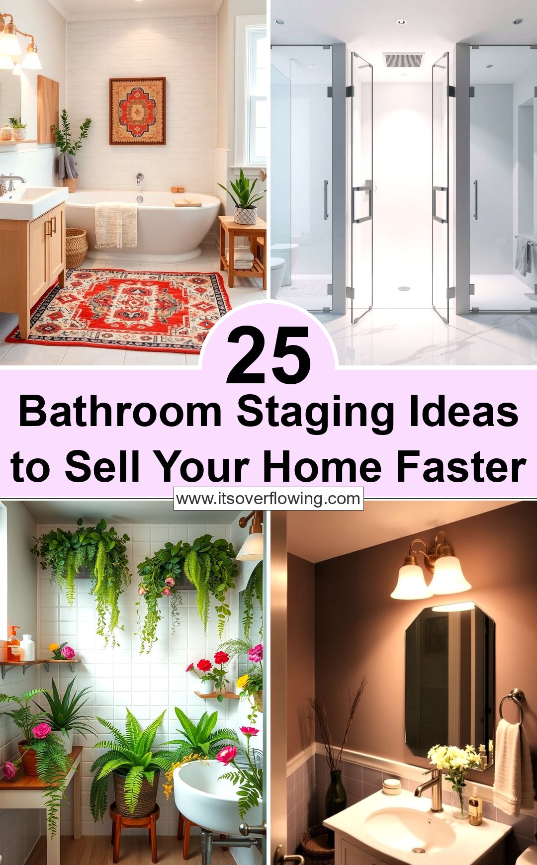 25 Bathroom Staging Ideas to Sell Your Home Faster