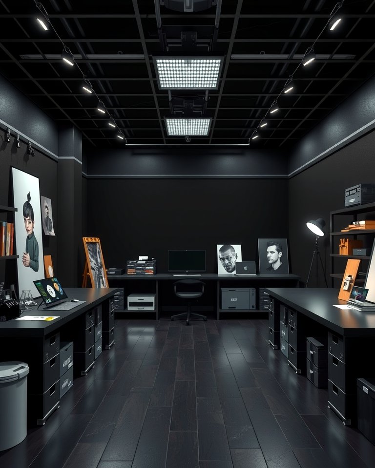 30 Black Basement Design Ideas for a Modern & Cozy Space