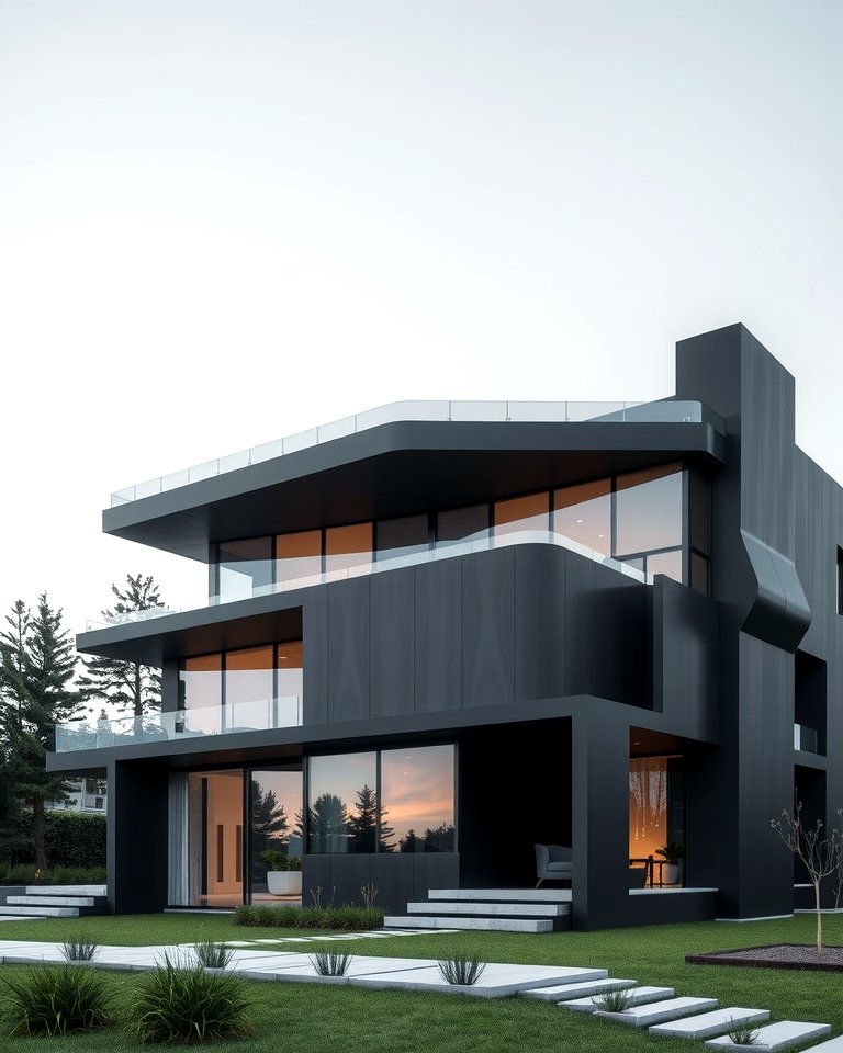 25 Modern Black Houses for a Bold Statement