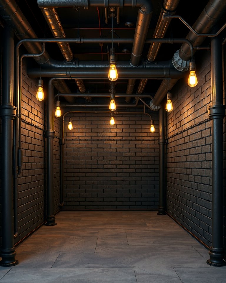 30 Black Basement Design Ideas for a Modern & Cozy Space