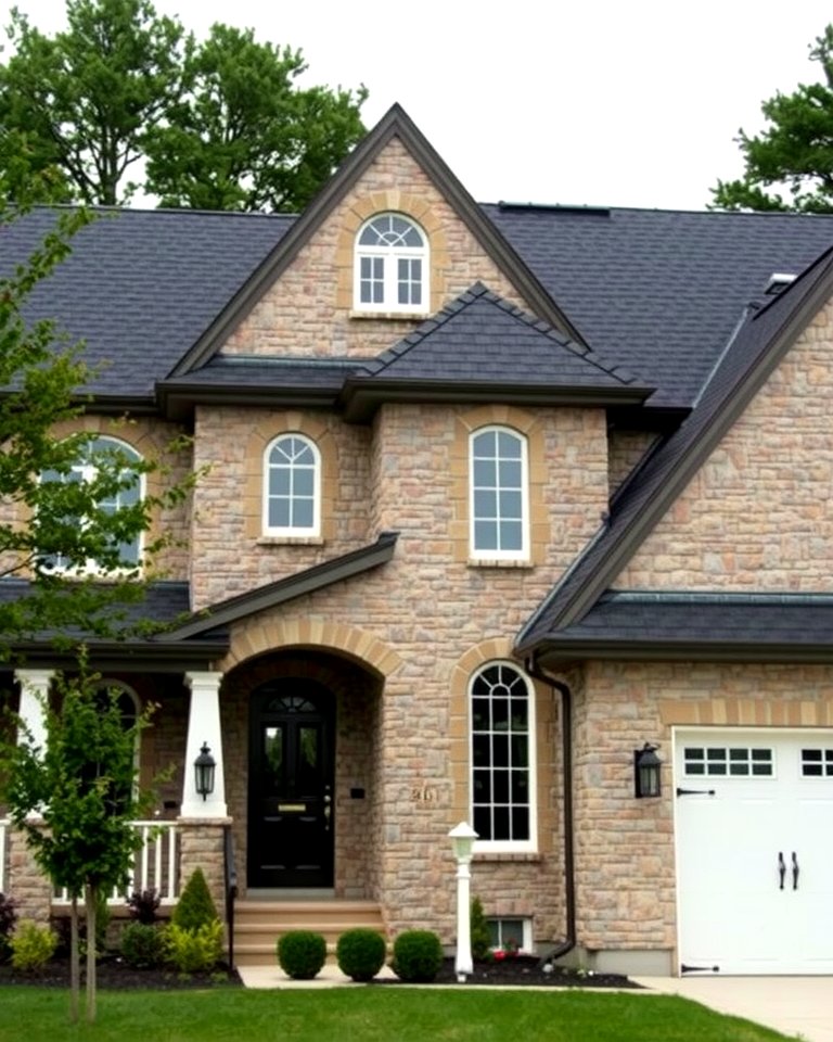 30 Black Roof Exterior Home Design Ideas for Bold Contrast