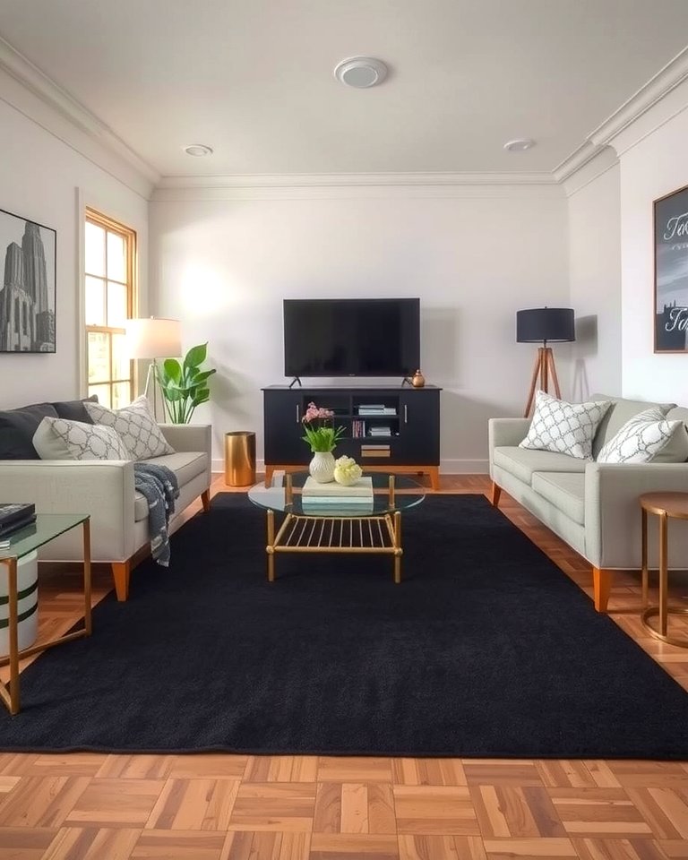 30 Bold Black Living Room Designs for Dramatic Modern Spaces