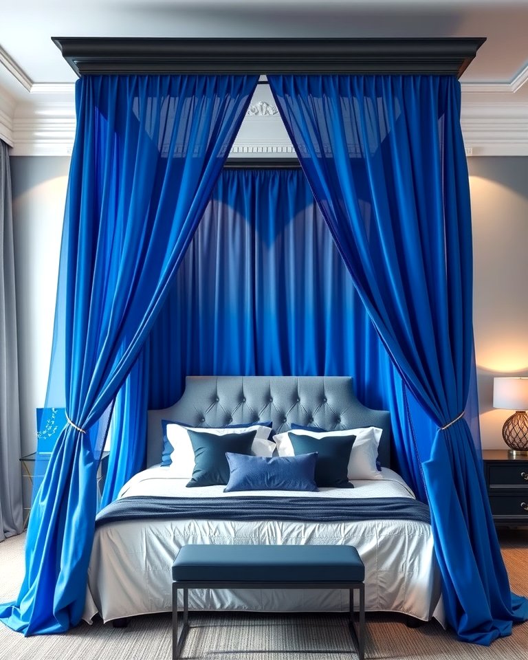 25 Moody Blue Bedroom Ideas for a Relaxing Space