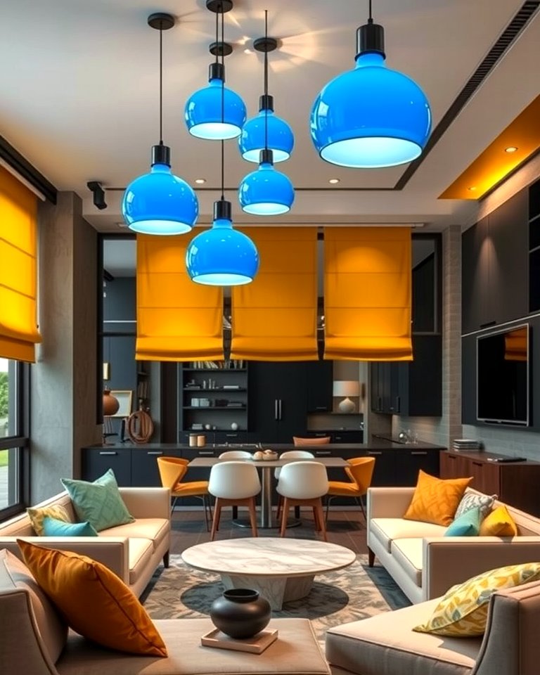 25 Yellow and Blue Living Room Ideas for a Fresh Look