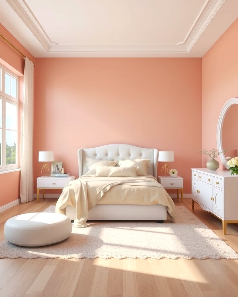 25 Pink and White Bedroom Ideas for a Fresh and Airy Look