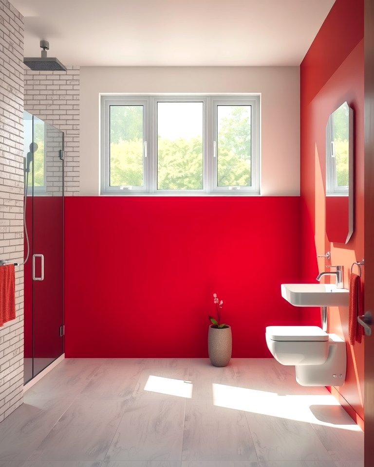 25 Red Bathroom Ideas for a Luxurious Feel