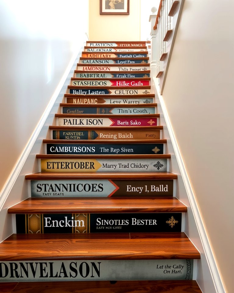 25 Painted Stair Ideas to Transform Your Home