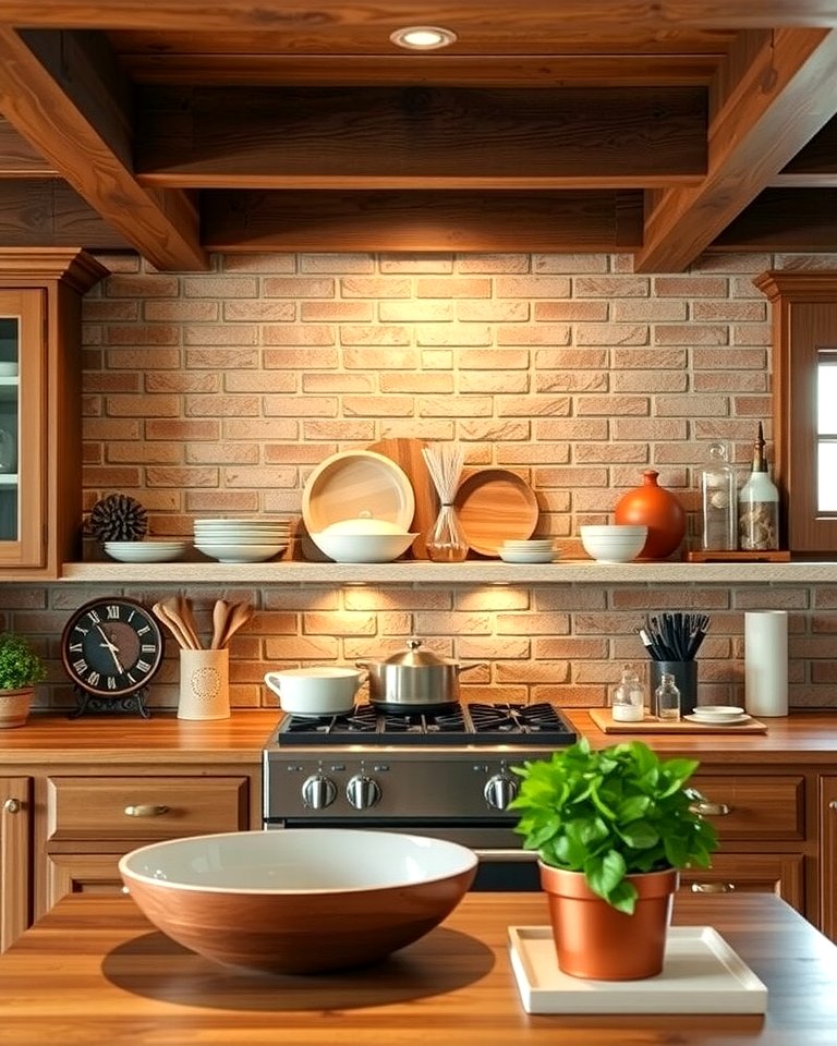 25 Rustic Backsplash Ideas for a Farmhouse Kitchen