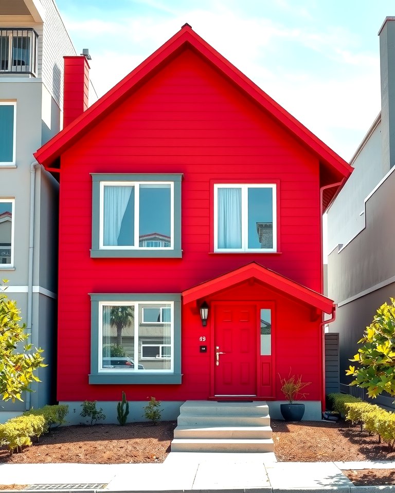 25 Red Home Exterior Ideas to Boost Curb Appeal