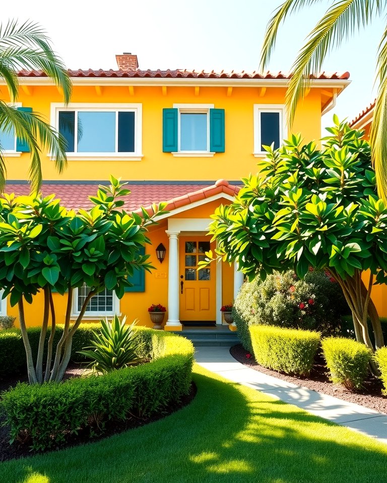 25 Yellow Exterior Home Ideas for a Bright Look
