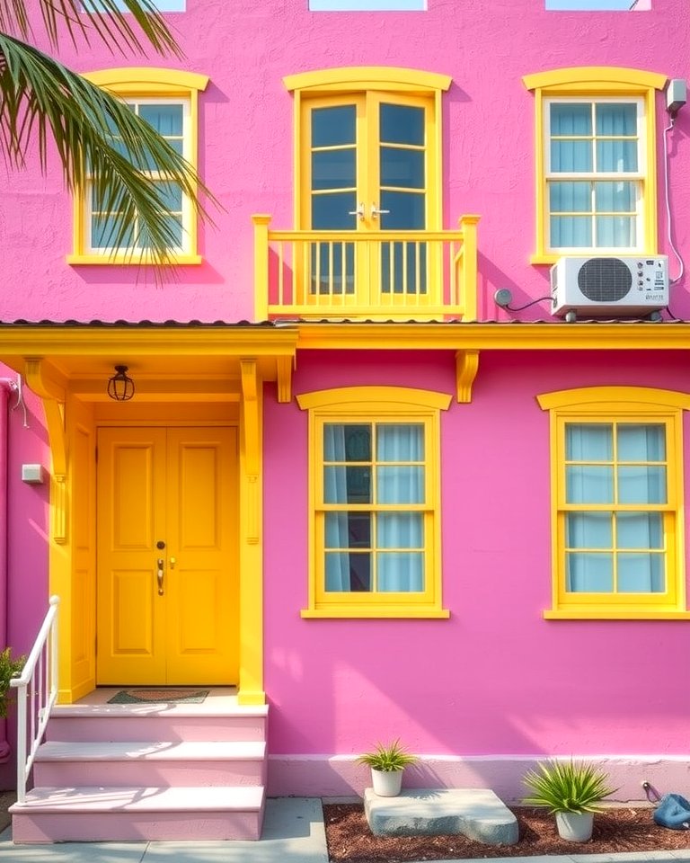 25 Pink House Exterior Ideas for a Charming Look