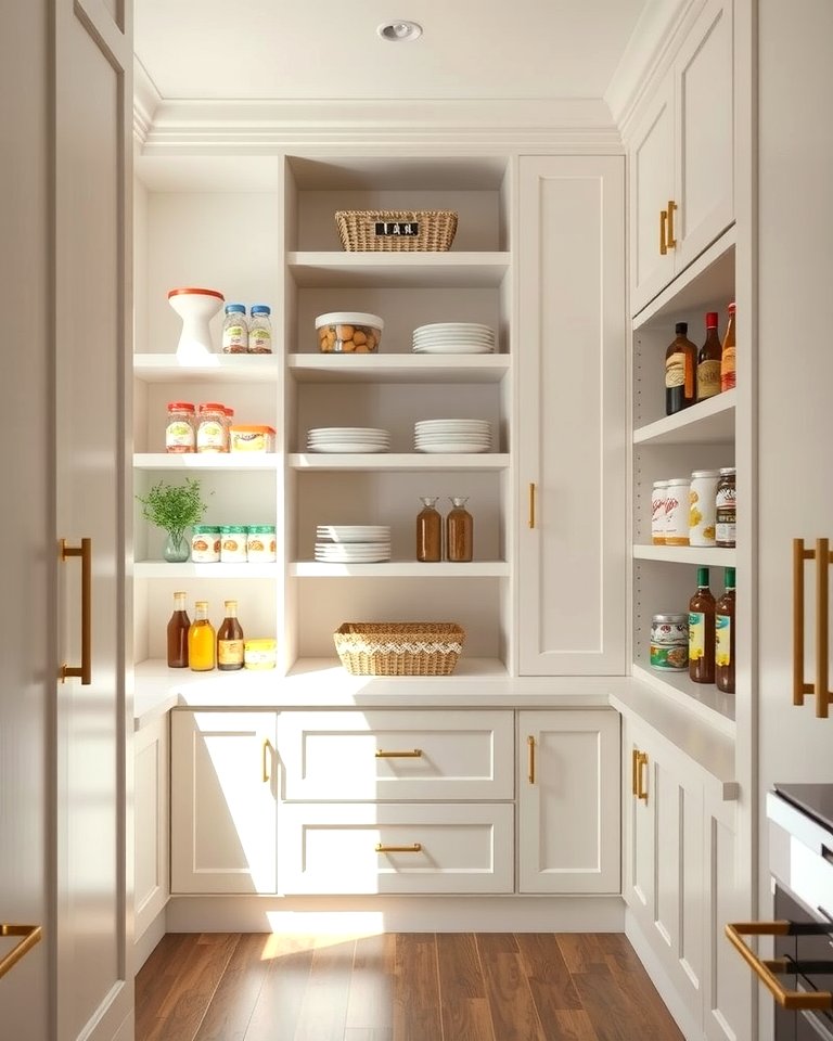 25 Pantry Shelving Ideas for Organized Kitchens