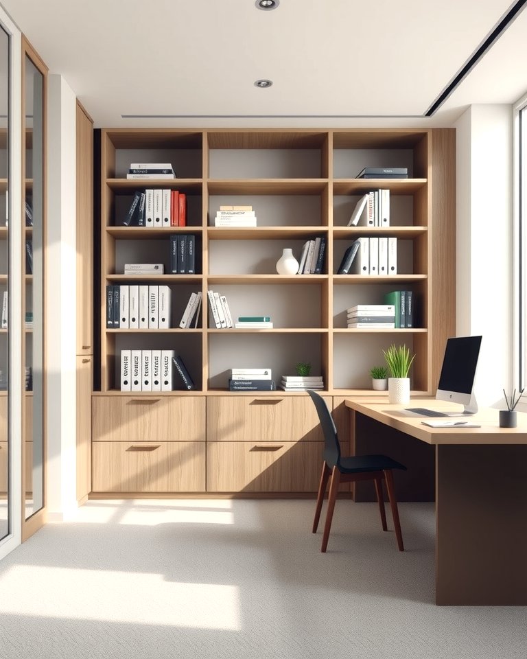 25 Office Shelving Ideas to Maximize Storage and Style