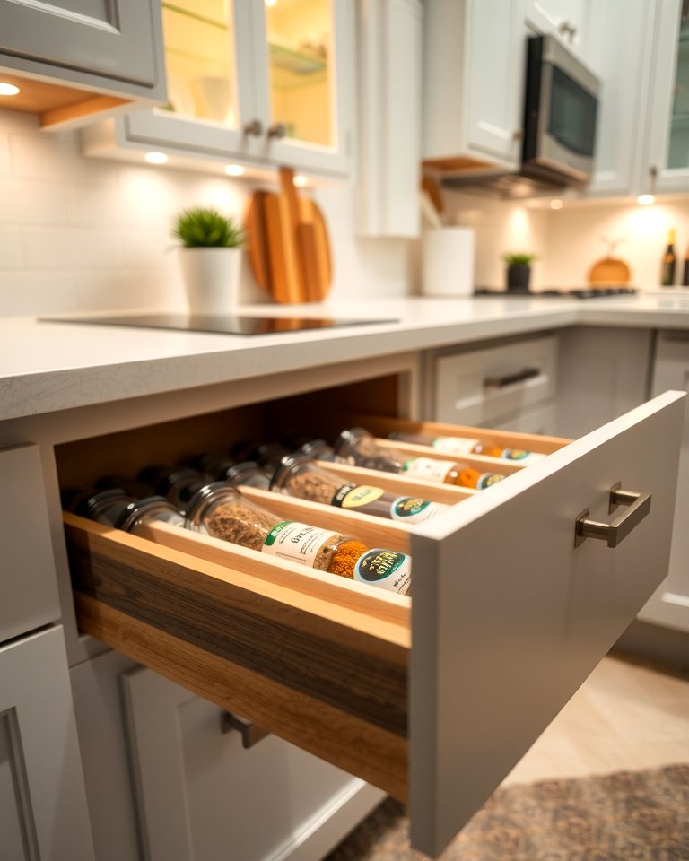 25 Spice Rack Ideas to Organize Your Kitchen