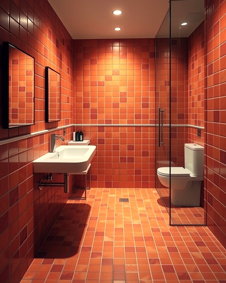 25 Orange Bathroom Ideas for a Vibrant Space