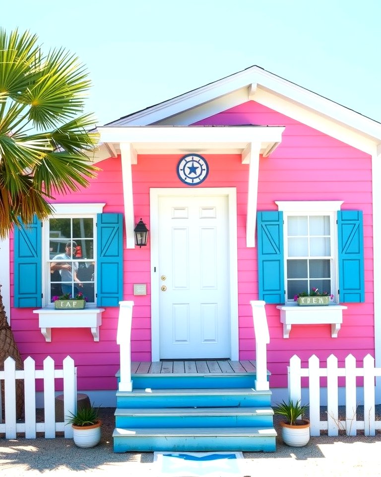 25 Pink House Exterior Ideas for a Charming Look