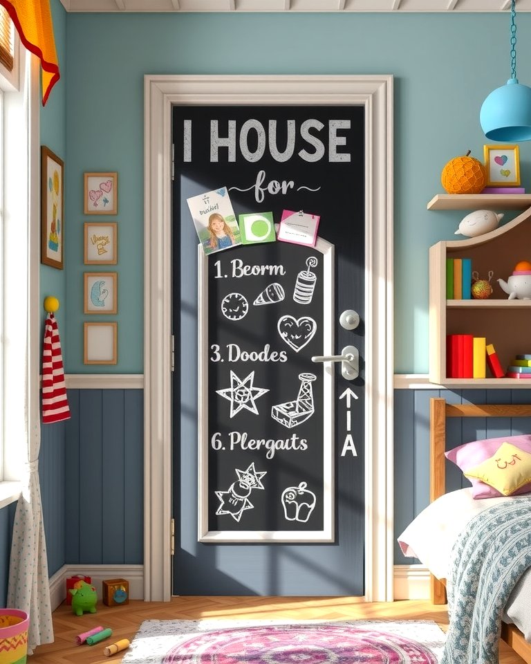 30 Creative Chalkboard Wall Ideas for Functional & Fun Spaces