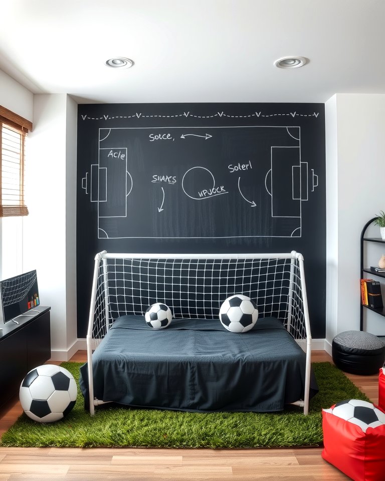 30 Sporty Soccer Bedroom Ideas for Young Athletes