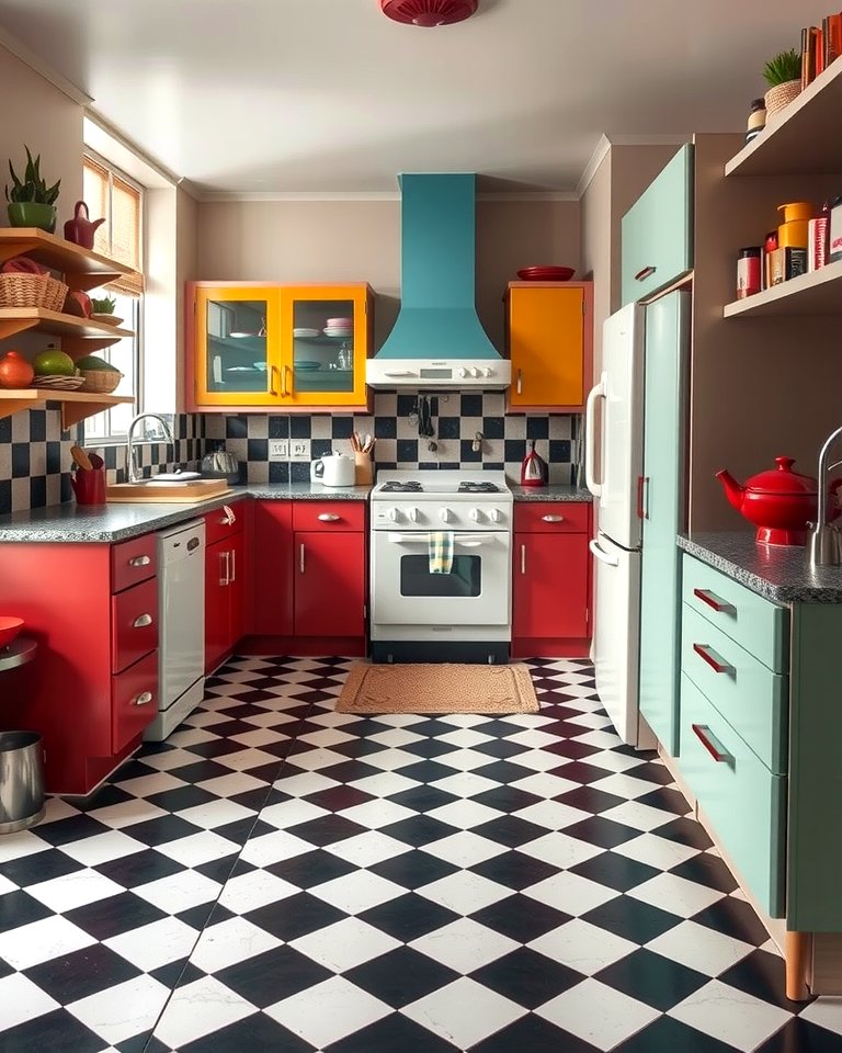 30 Retro 70s Kitchen Ideas for a Funky Vintage Makeover