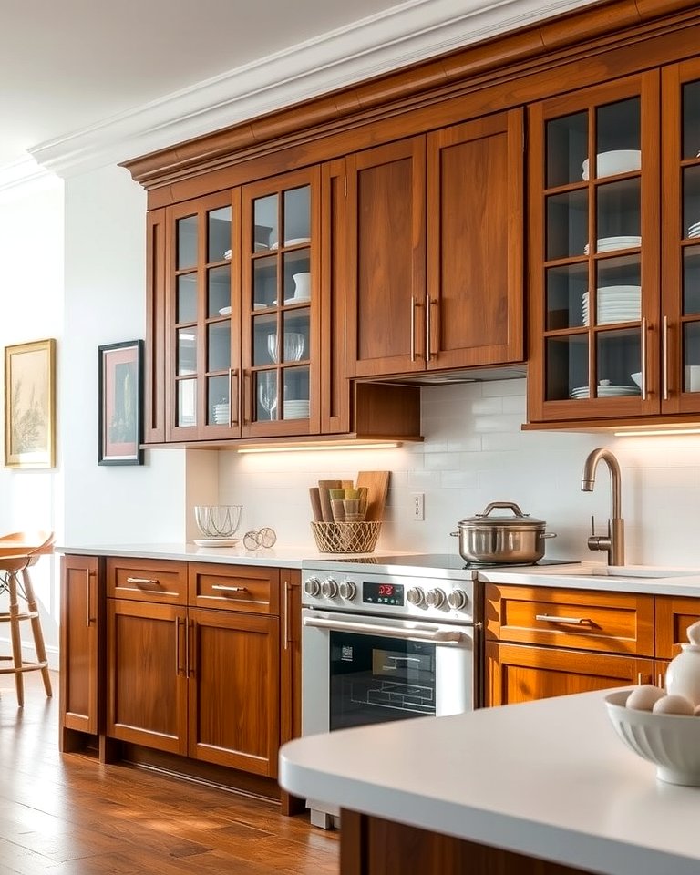 25 Natural Cherry Kitchen Cabinets for a Warm and Inviting Look
