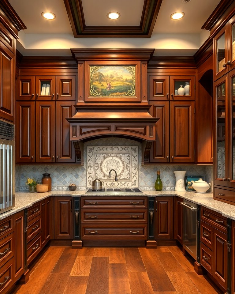25 Natural Cherry Kitchen Cabinets for a Warm and Inviting Look