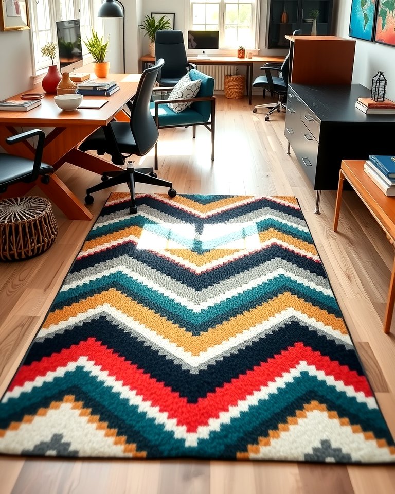 25 Office Rug Ideas to Transform Your Workspace