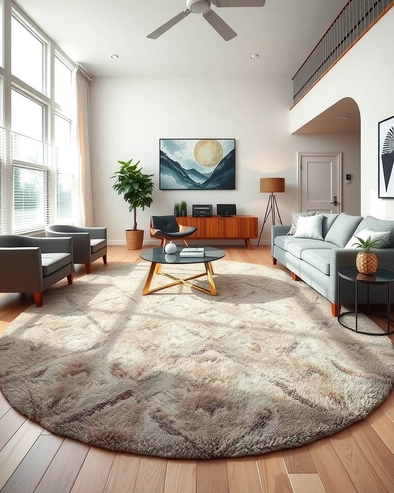 30 Living Room Rug Ideas to Define Your Space Stylishly