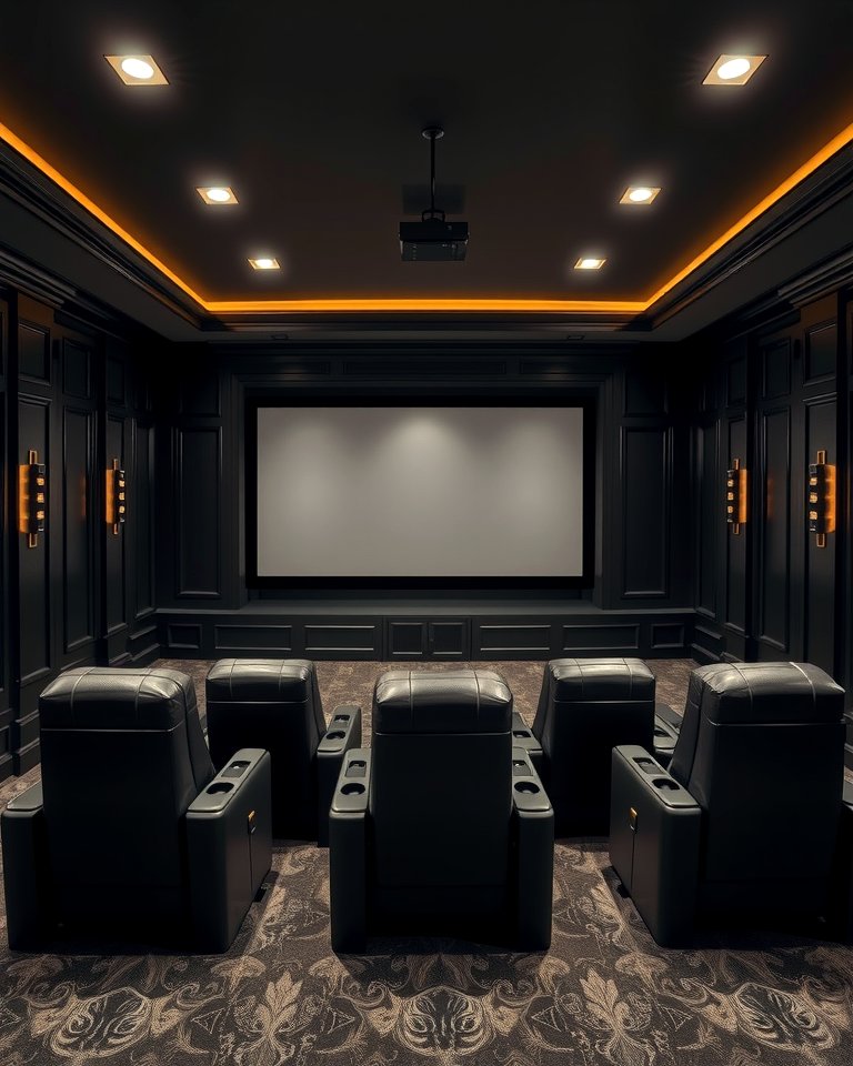 30 Home Theater Paint Colors for Immersive Entertainment