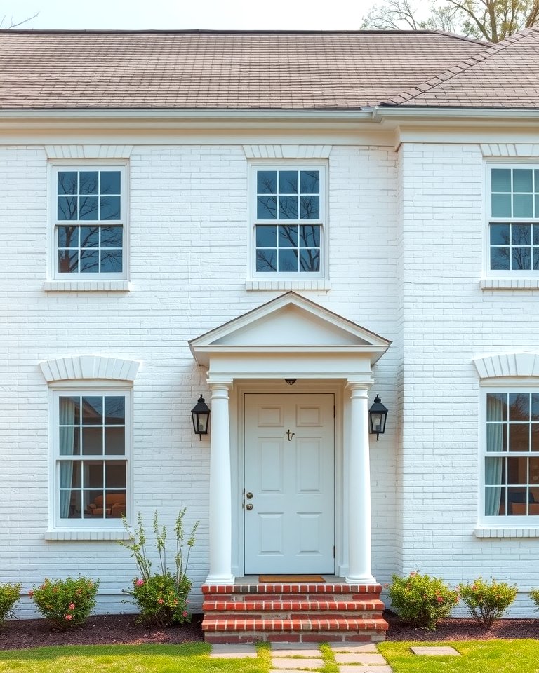 25 Painted Brick Houses Ideas for a Fresh Look
