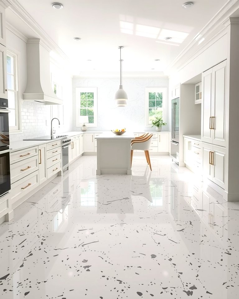 25 Terrazzo Kitchen Floor Ideas for a Unique Look