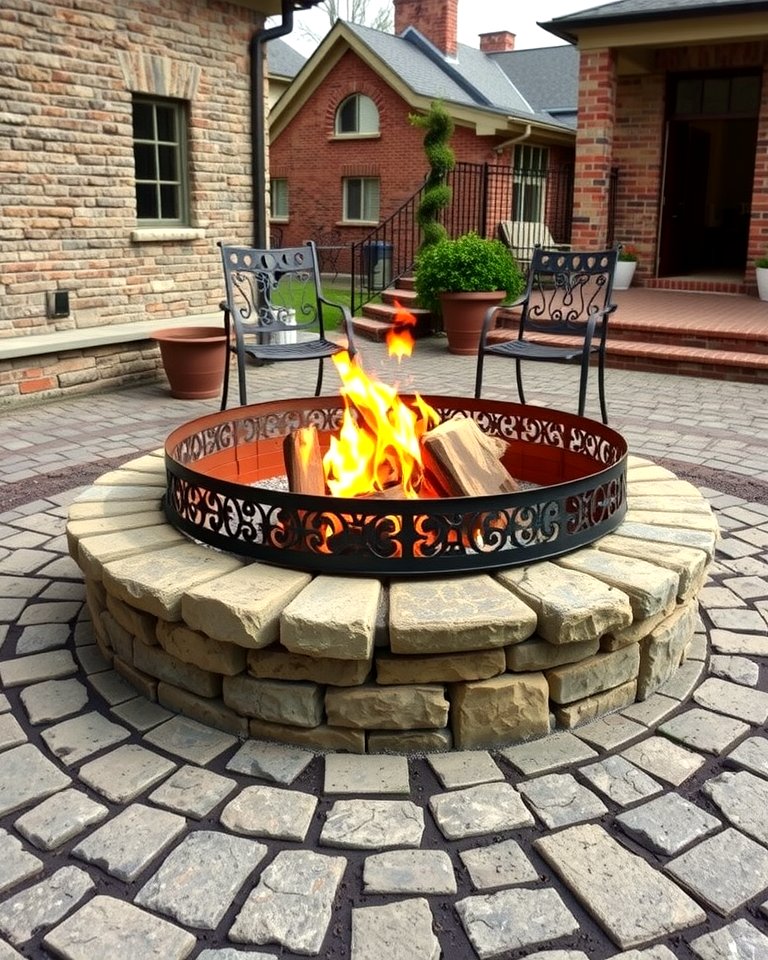 25 Rock Fire Pit Ideas for Outdoor Gatherings