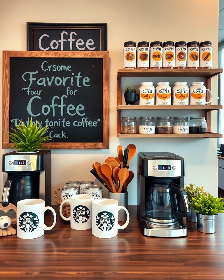 25 Office Coffee Station Ideas to Boost Your Productivity