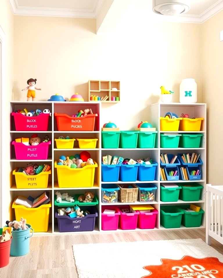 25 Playroom Storage Ideas to Keep Your Kids' Space Organized