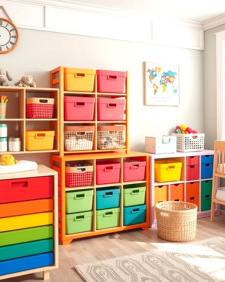 25 Rainbow Nursery Ideas for a Colorful Baby Room
