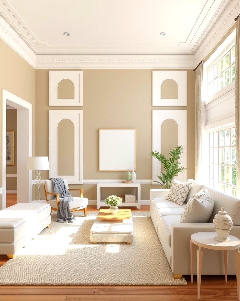 25 Tan Living Room Ideas for a Serene Ambiance