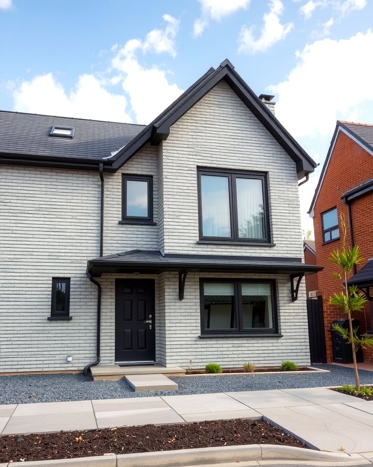 25 Painted Brick Houses Ideas for a Fresh Look