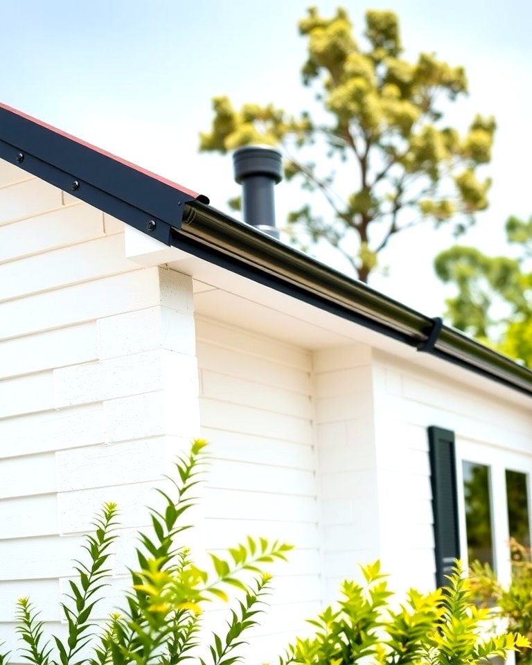 30 Single-Story White House Black Trim Exterior Inspirations