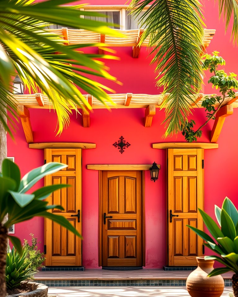 25 Pink House Exterior Ideas for a Charming Look