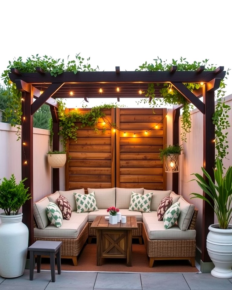 25 Small Patio Pergola Ideas for Cozy Outdoor Spaces