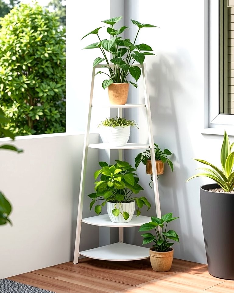 25 Outdoor Plant Stand Ideas for Greenery Lovers