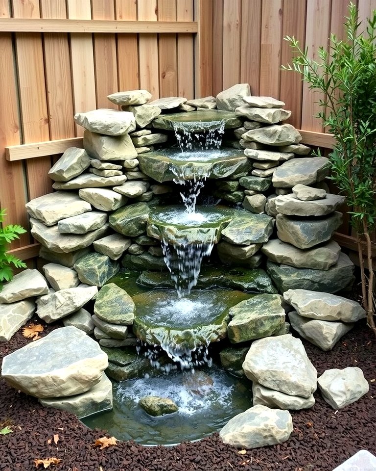 25 Pondless Waterfall Design Ideas for a Serene Backyard