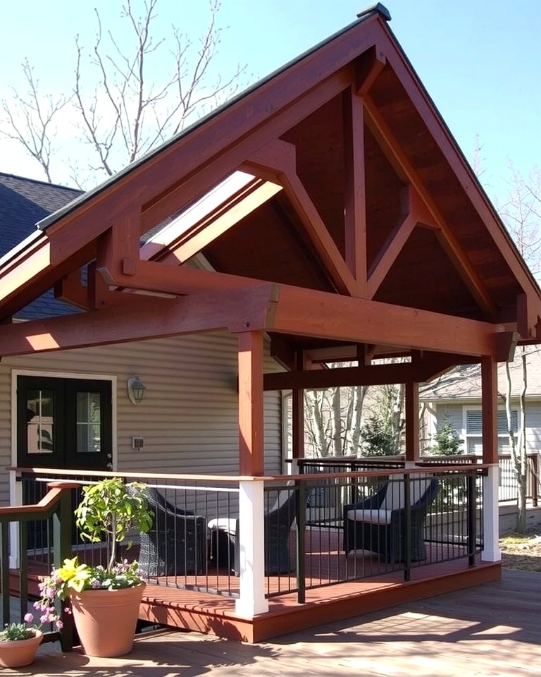 30 Partially Covered Deck Ideas for Flexible Outdoor Living