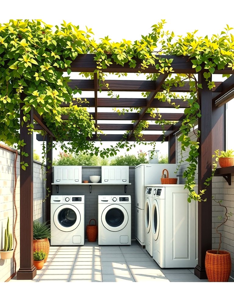 25 Outdoor Laundry Area Design Ideas for Convenience