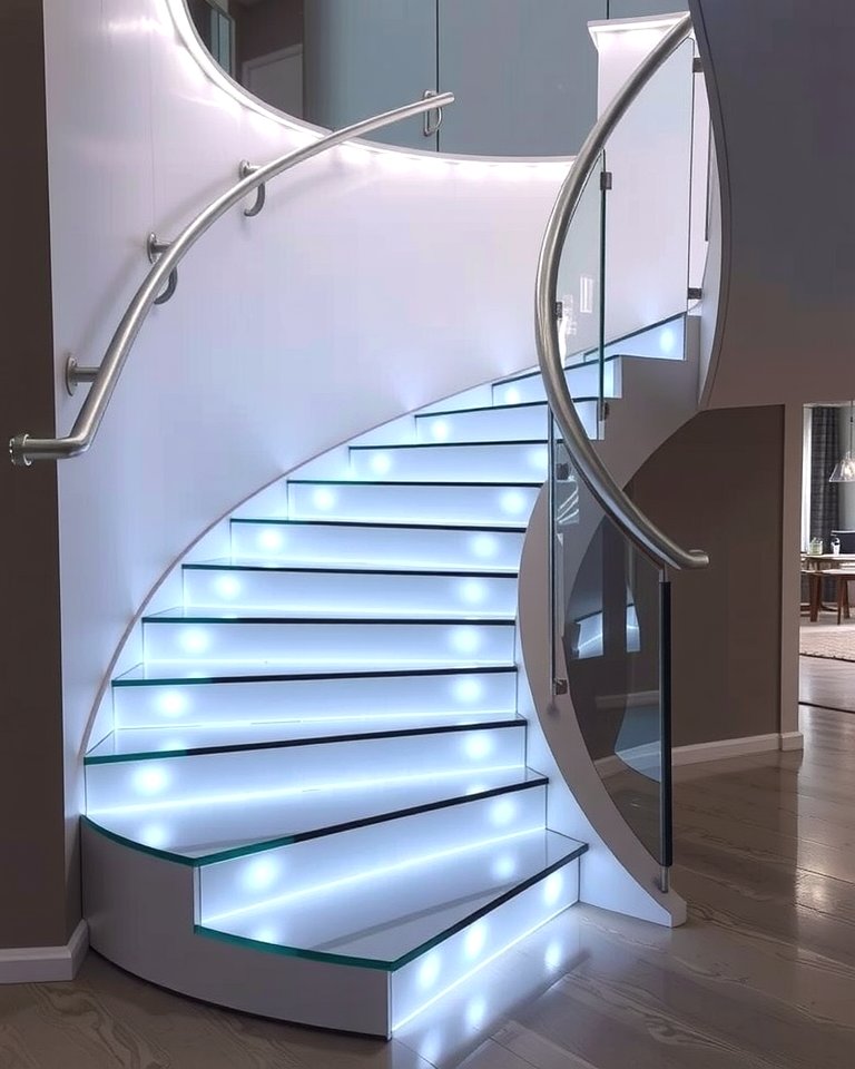30 Elegant Curved Staircase Designs to Elevate Your Home's Style