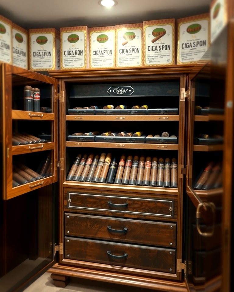 30 Sophisticated Cigar Room Designs for Luxurious Relaxation