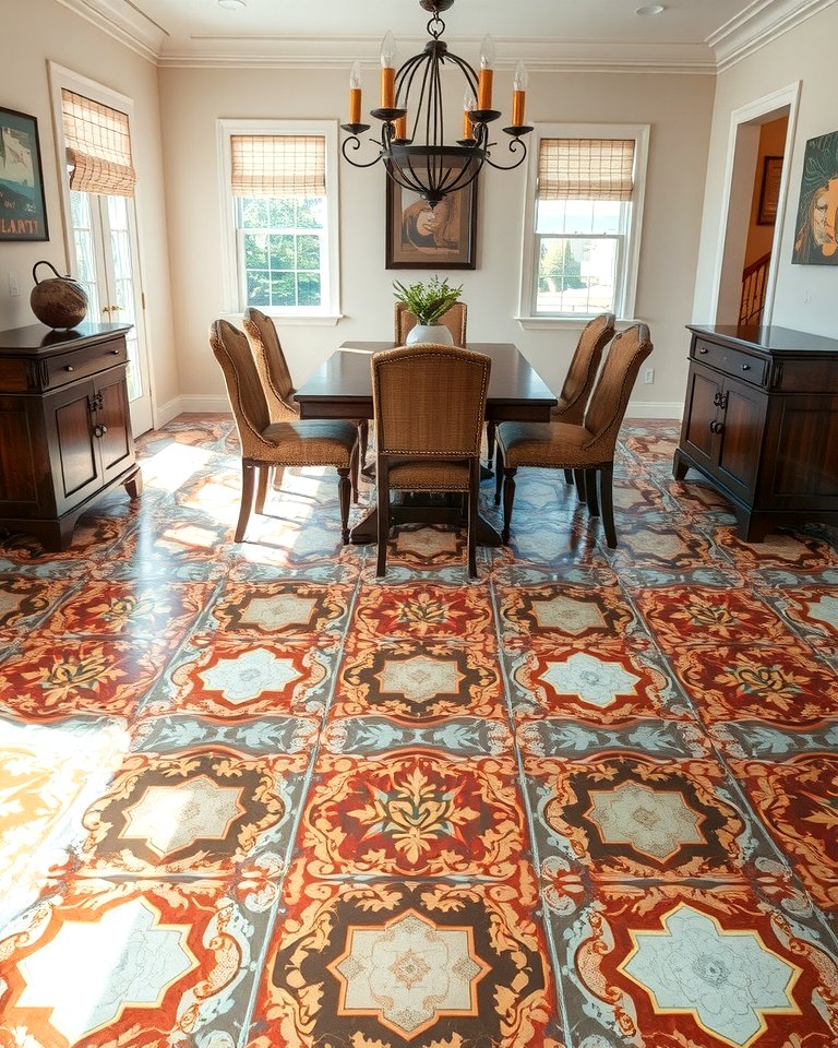 25 Stained Concrete Floors for a Unique Look