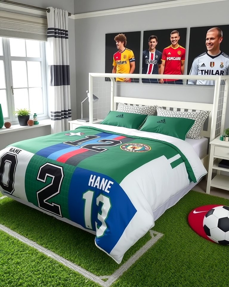 30 Sporty Soccer Bedroom Ideas for Young Athletes