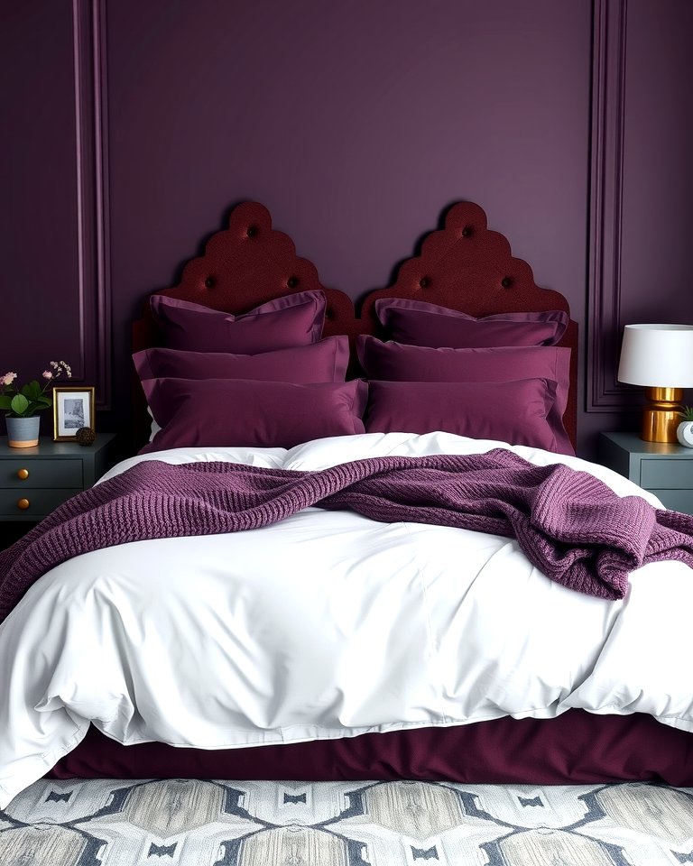 30 Dark Purple Bedroom Ideas for Dramatic Luxury Spaces