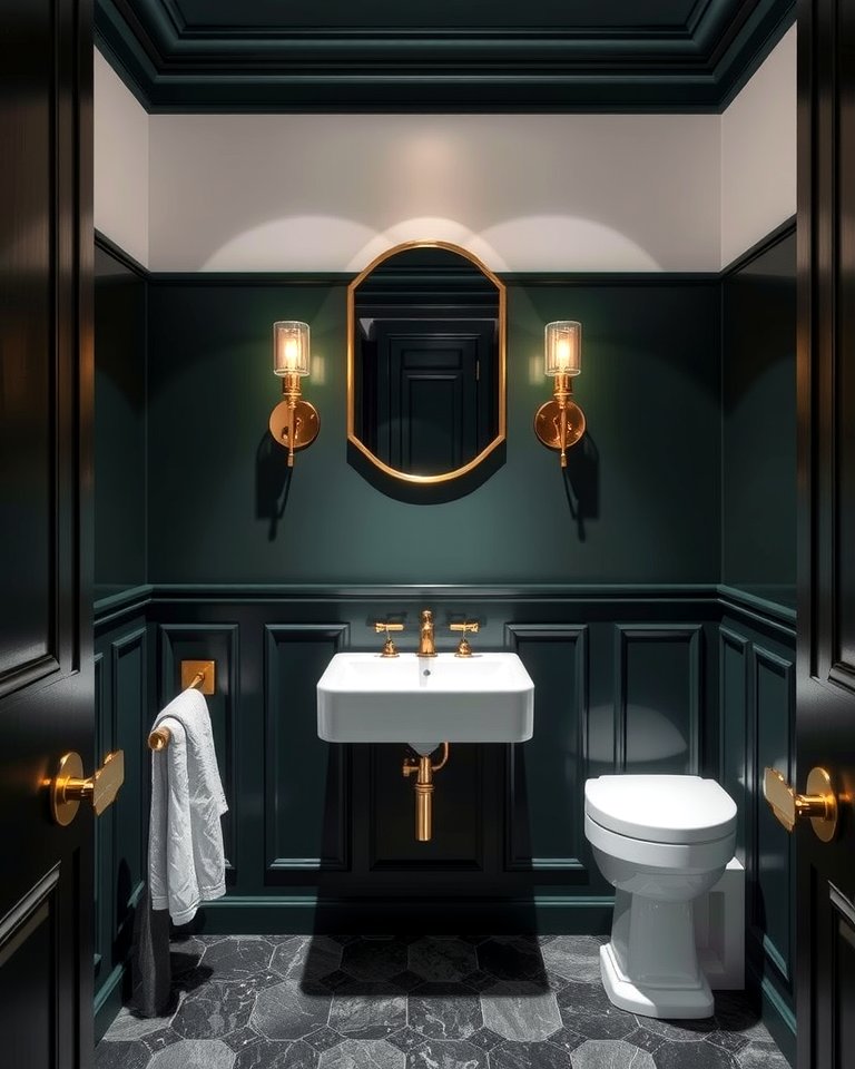 25 Powder Room Wainscoting Ideas for a Chic Look