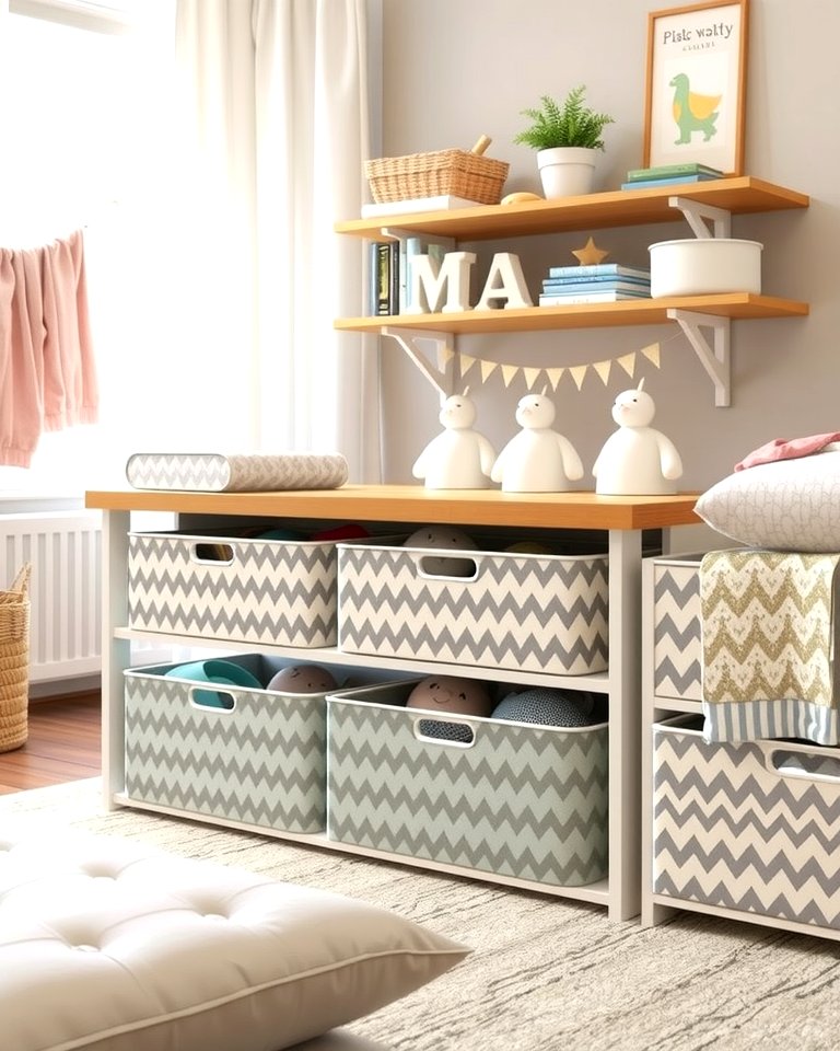 25 Nursery Storage Ideas for a Clutter-Free Space